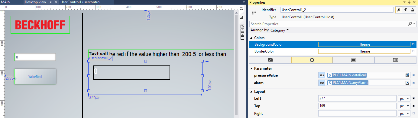 TwinCAT HMI Popup - HEMELIX