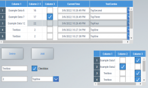 BECKHOFF HMI Data Grid View - HEMELIX