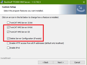 BECKHOFF HMI Installation - HEMELIX