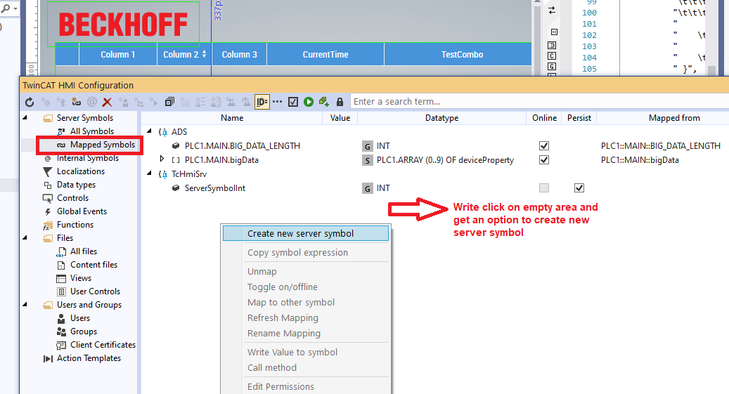 TwinCAT HMI Data Savings - HEMELIX